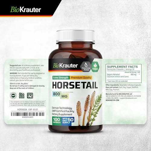 Effective herbal support for hair and nails