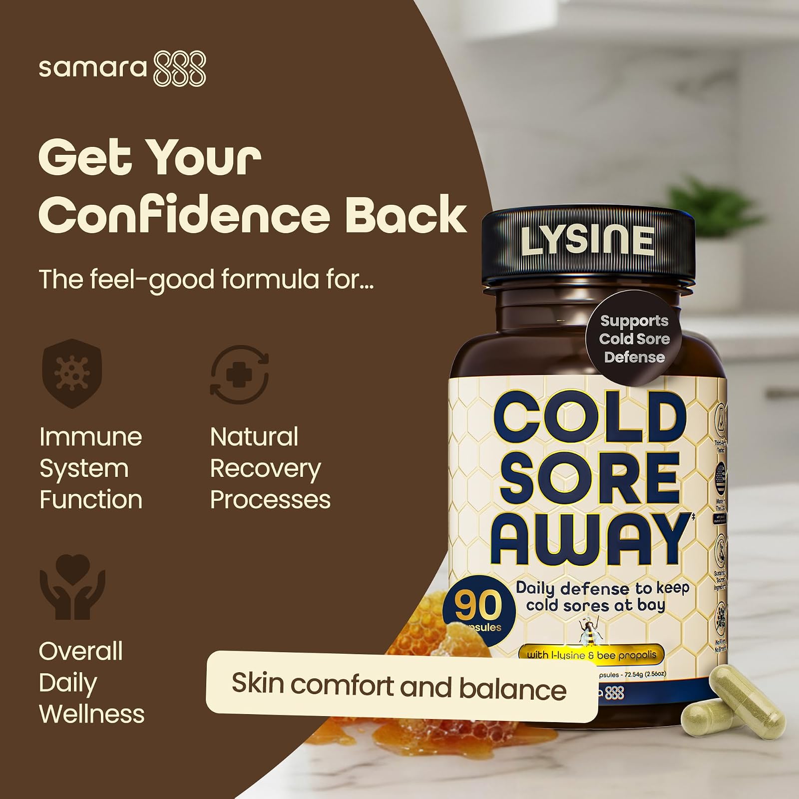 effective l-lysine for herpes relief