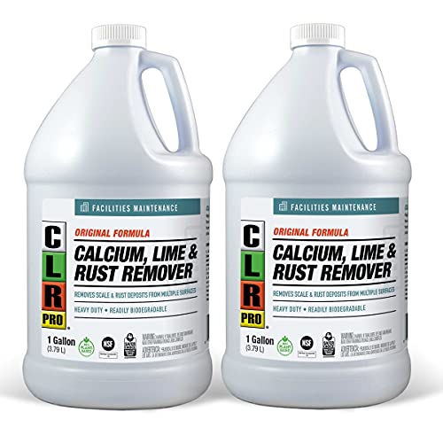 effective lime and rust cleaner solution