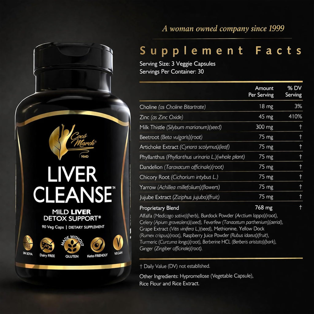 effective liver cleanse support capsules