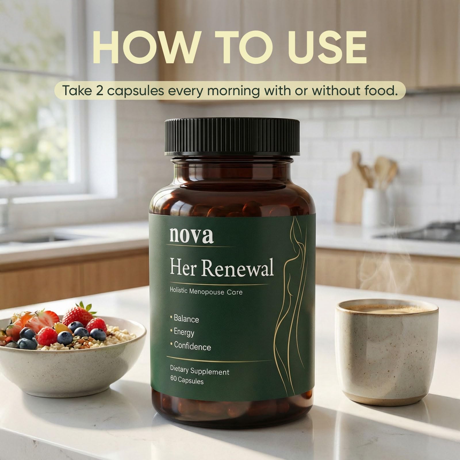 effective menopause support with NOVA supplements