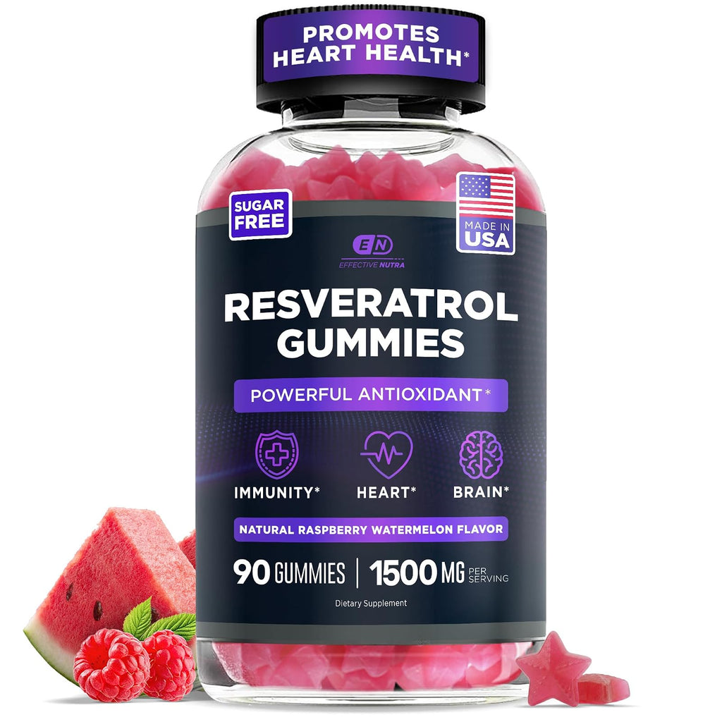 Effective Nutra Resveratrol gummies for wellness