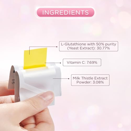 Effective oral film for skin brightening
