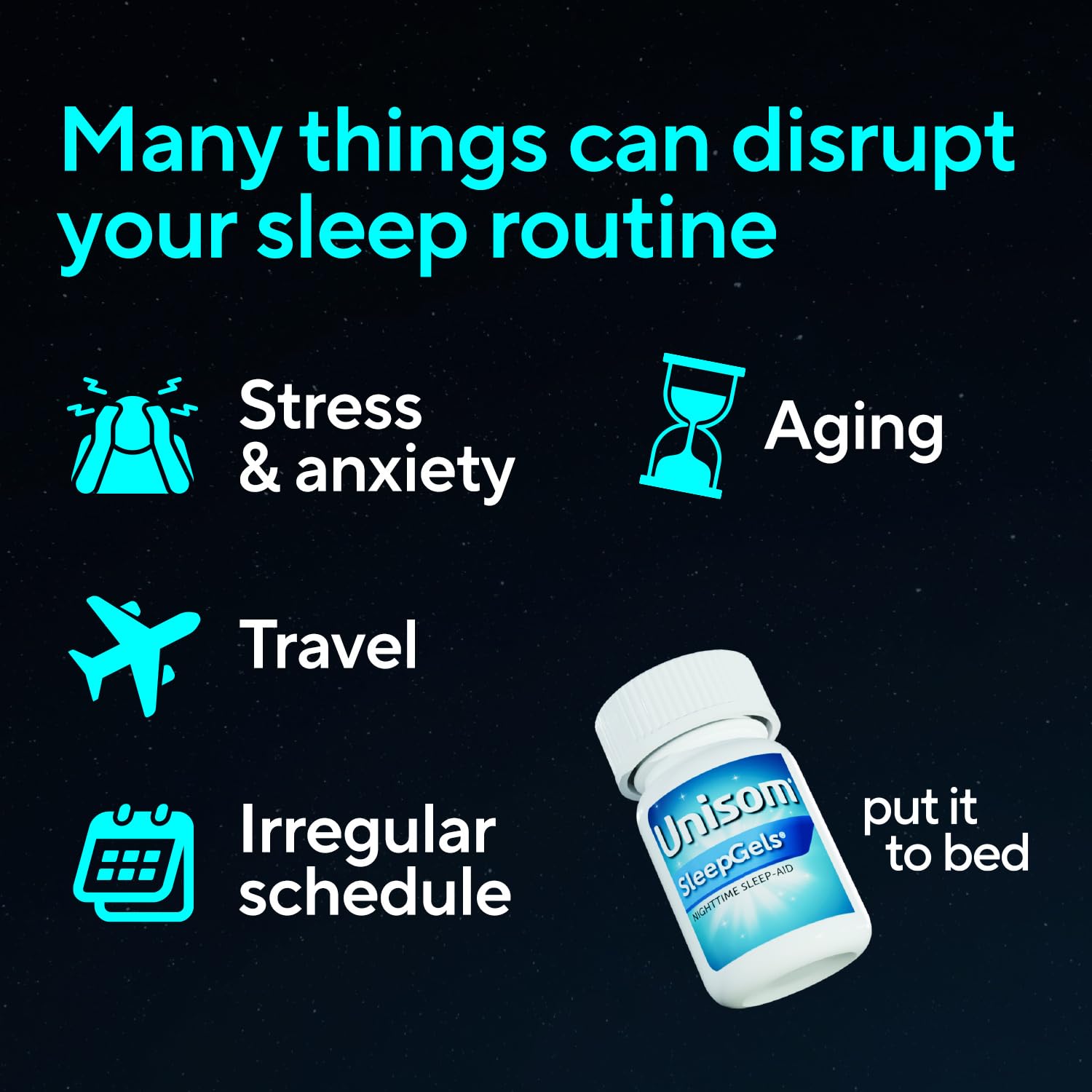Effective sleep solution with melatonin