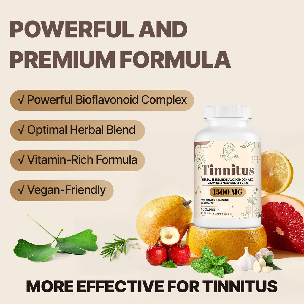 effective tinnitus support supplements