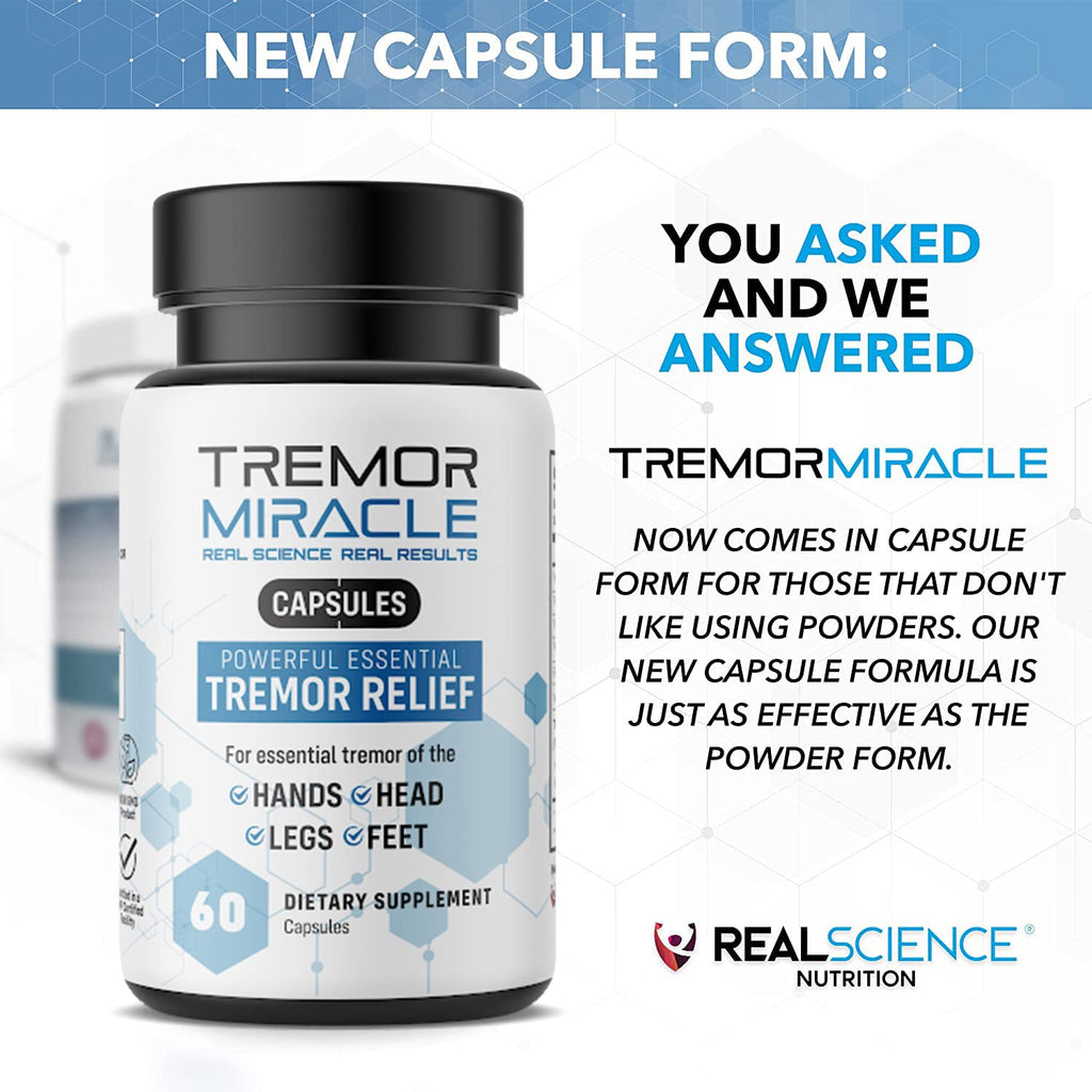 effective tremor relief capsules