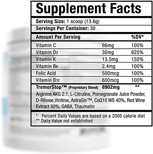effective tremor support supplement