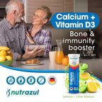 Effervescent calcium tablets for convenience