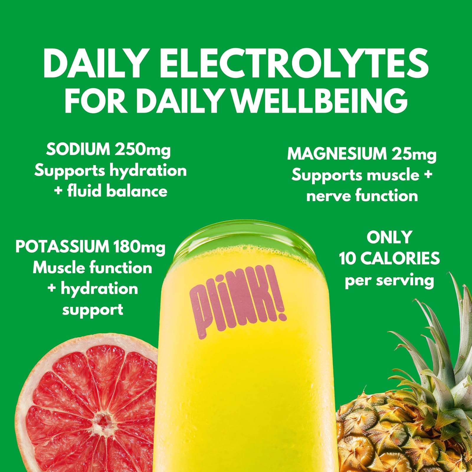 Effervescent electrolyte tablets for energy