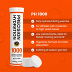 Effervescent electrolyte tablets for sports