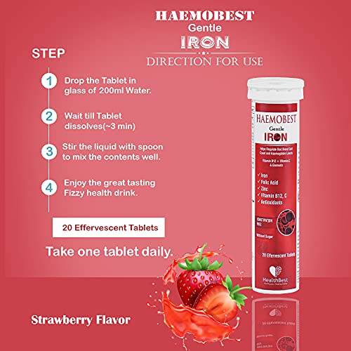 Effervescent iron for enhanced vitality