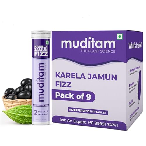 Effervescent karela supplement tablets
