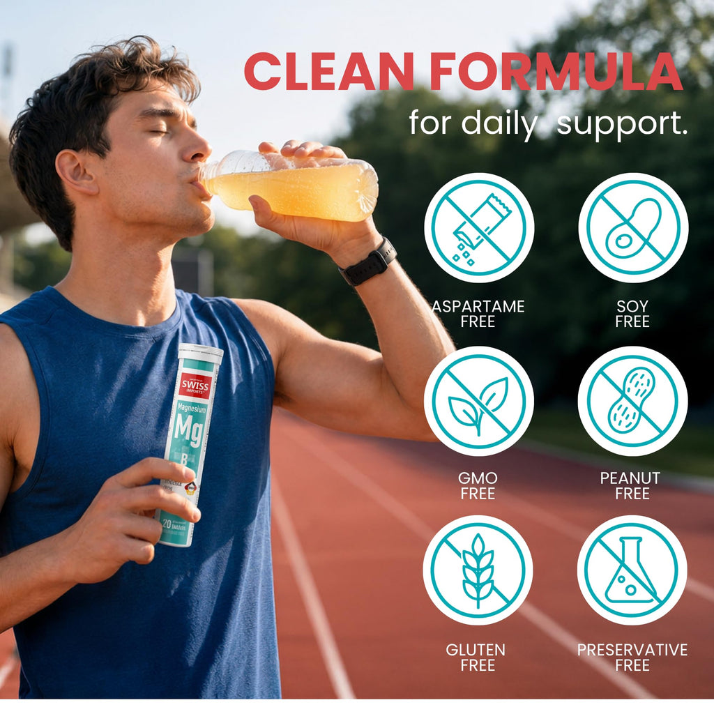 effervescent magnesium for active lifestyles