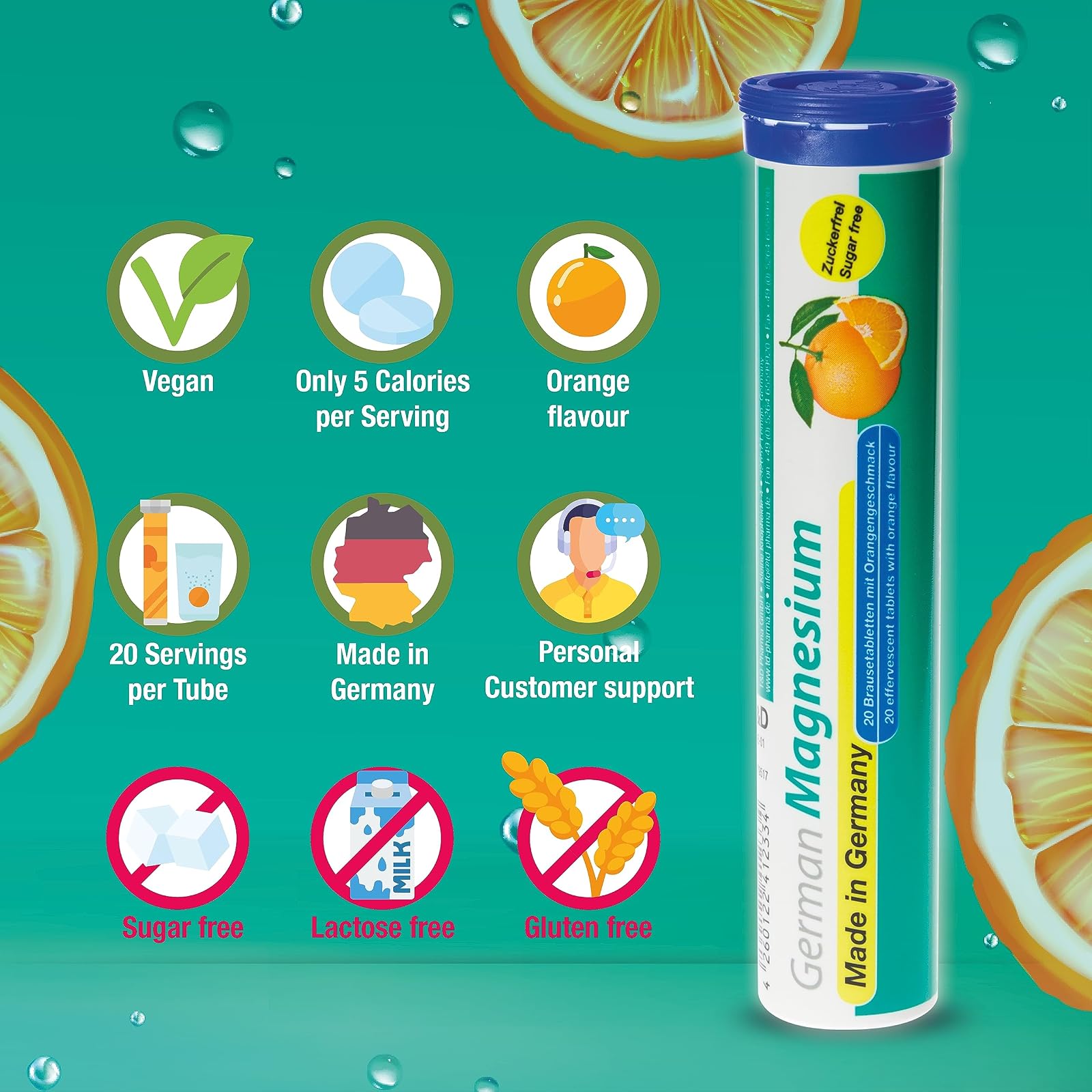 effervescent magnesium tablets for easy digestion