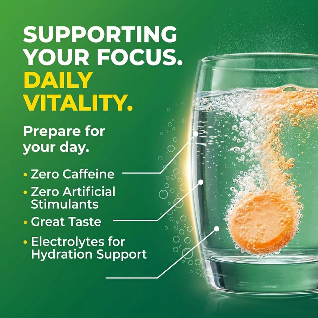 effervescent multivitamin for active lifestyle
