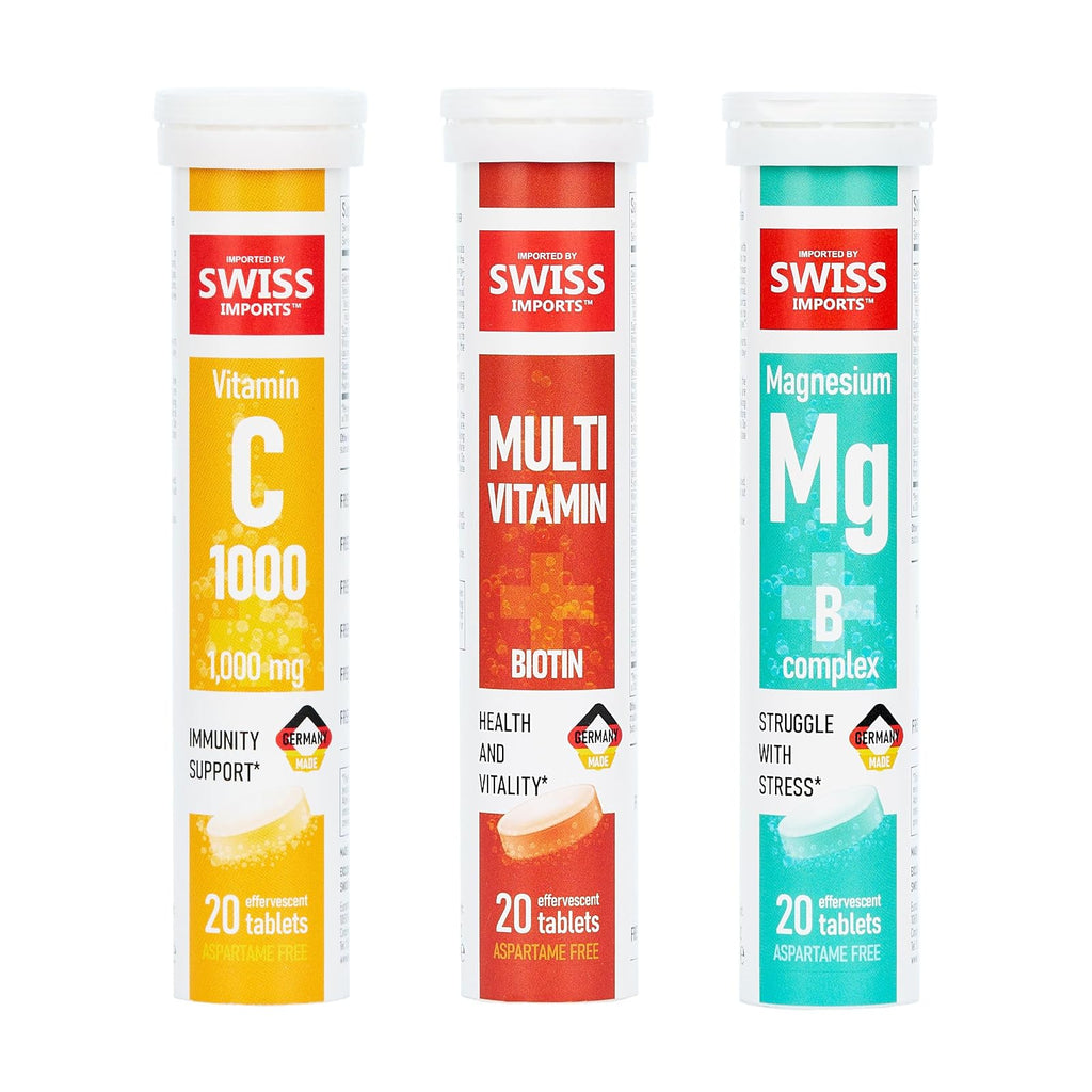 Effervescent multivitamins for energy boost