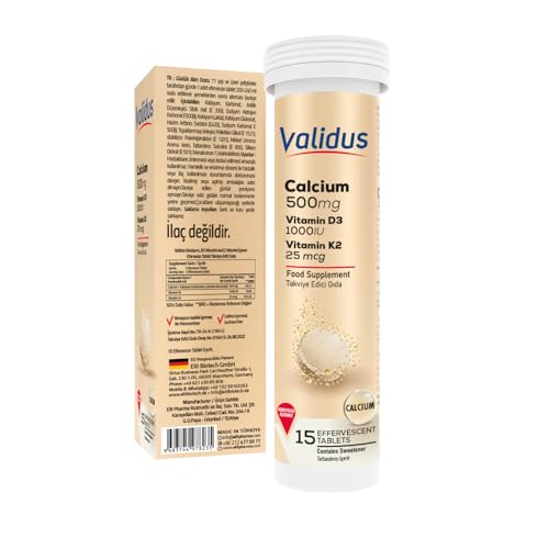 Effervescent tablets for easy absorption