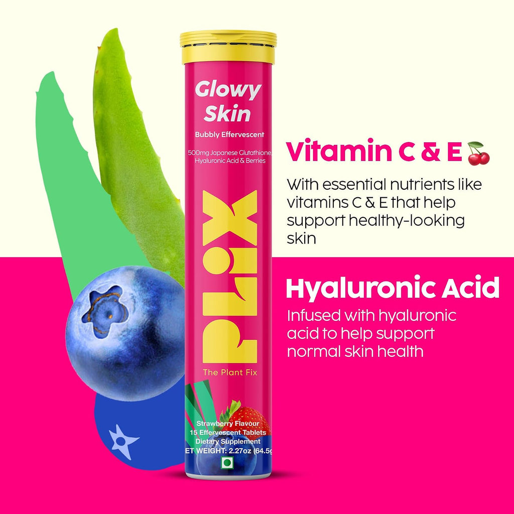 effervescent tablets for glowing complexion