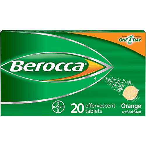 Effervescent tablets for mental sharpness