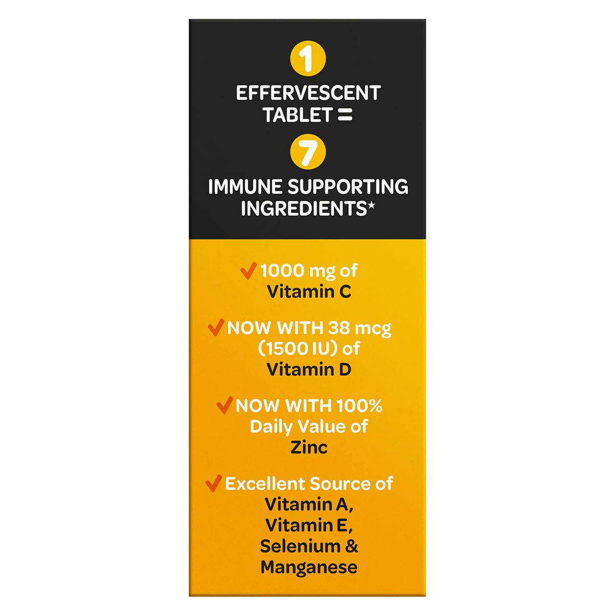 effervescent vitamin C for energy