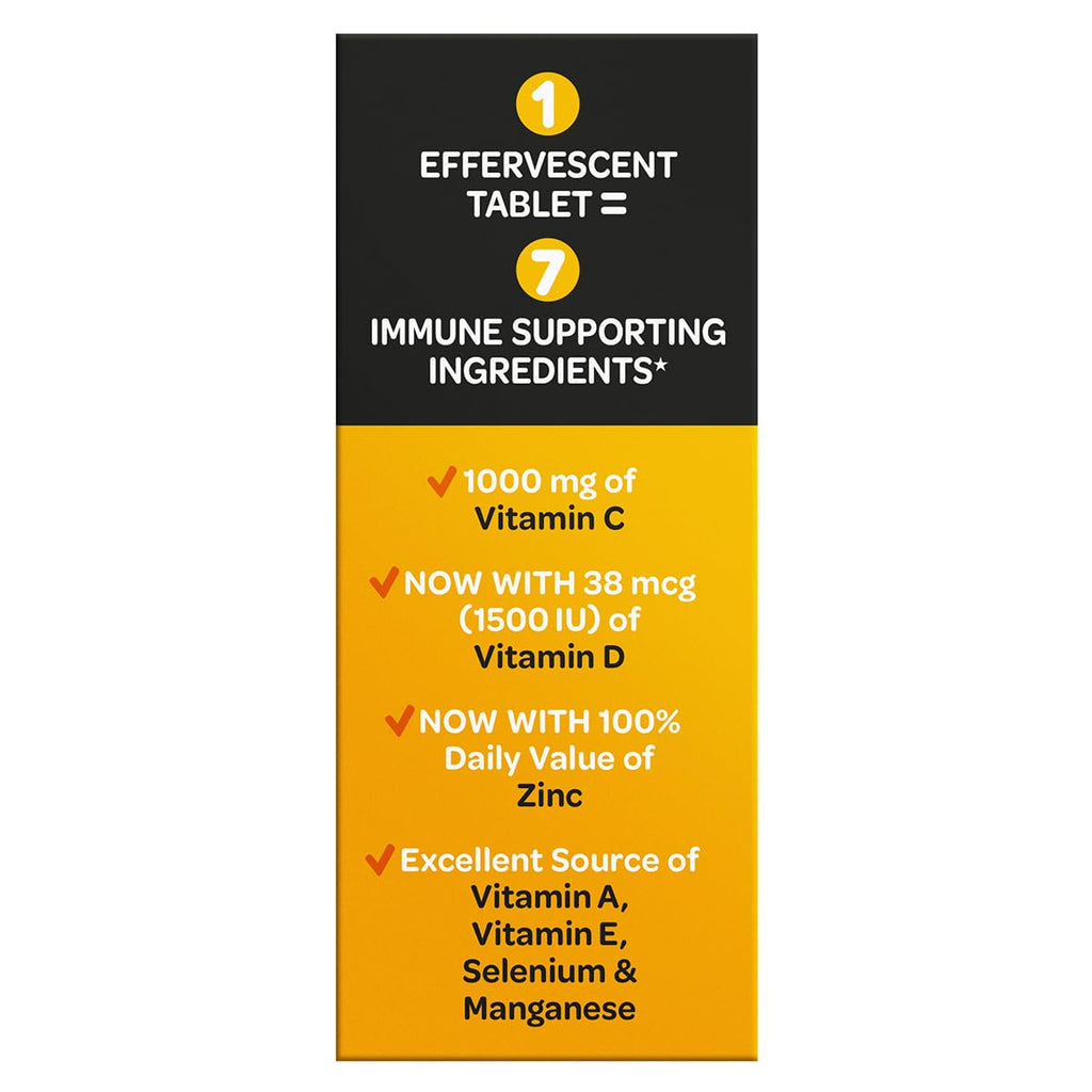 effervescent vitamin C for energy