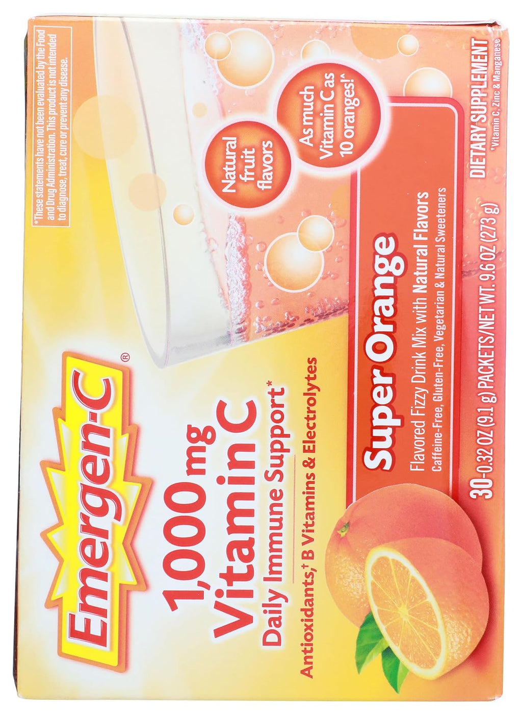 effervescent vitamin c for quick absorption