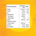 Effervescent Vitamin C for quick absorption