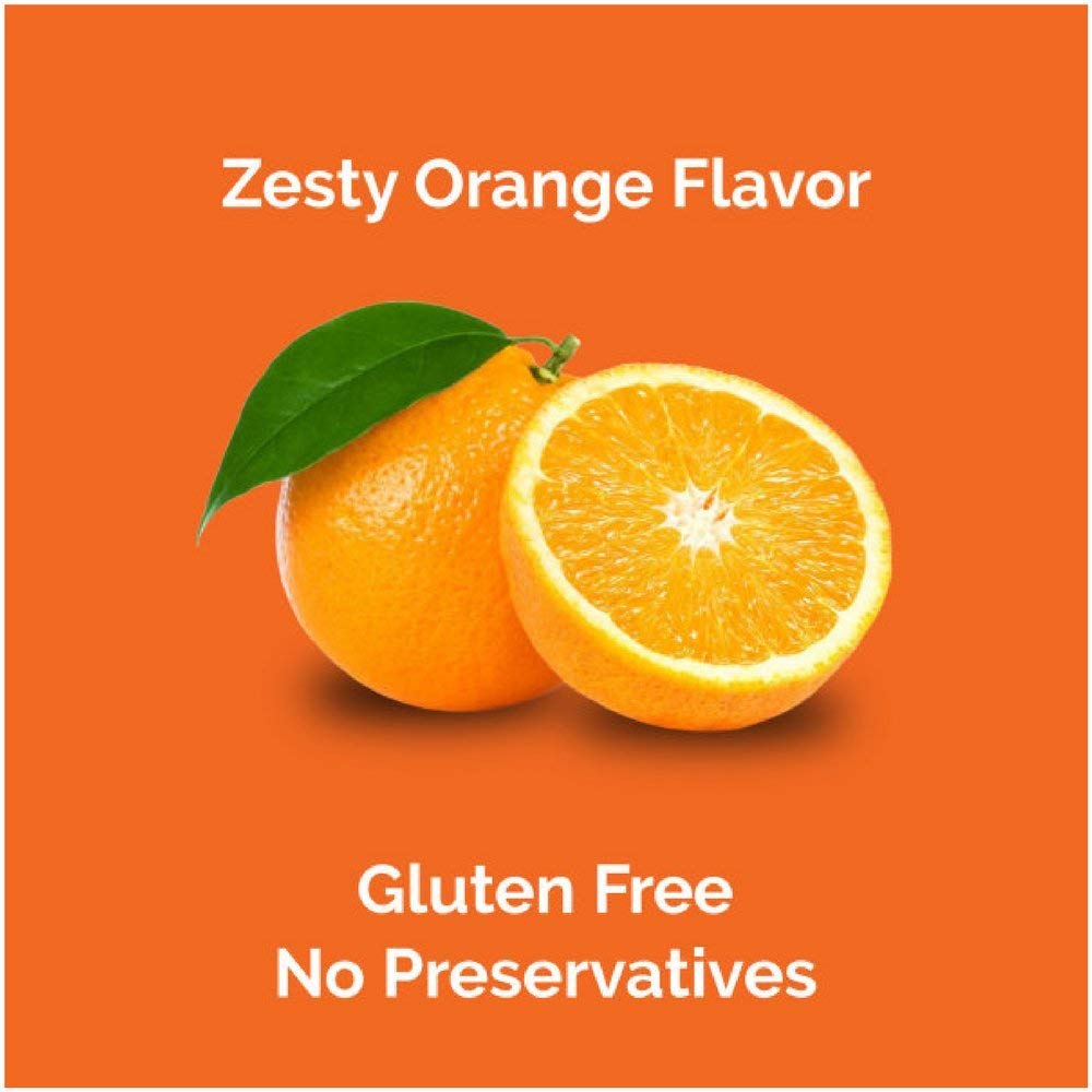 Effervescent vitamin C tablets for energy