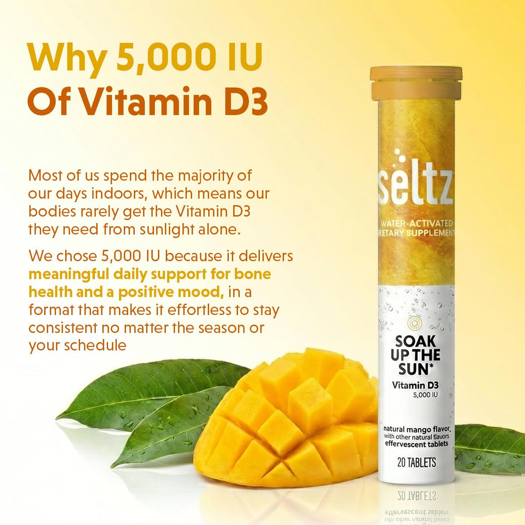 effervescent vitamin D3 for energy