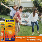 Effervescent vitamin tablets for vitality