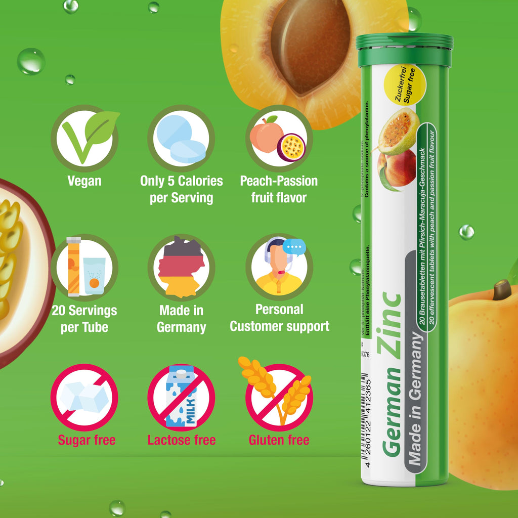 effervescent zinc for quick absorption
