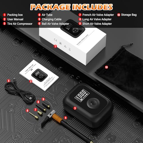 efficient portable tire inflator