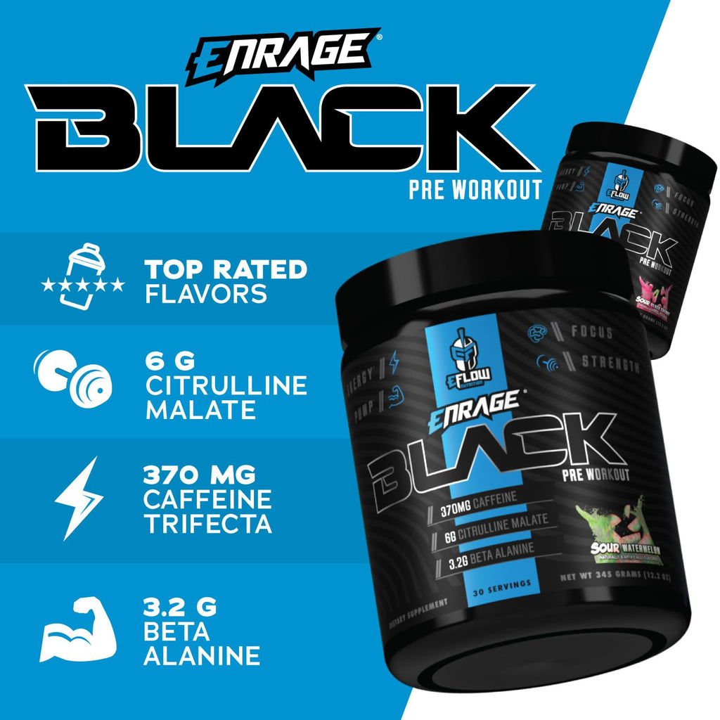 eFlow Nutrition Enrage Black performance enhancer