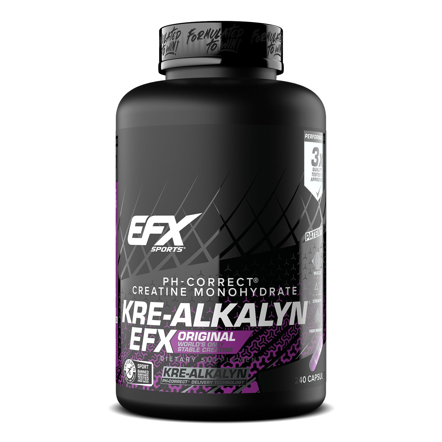 EFX Sports creatine for muscle growth