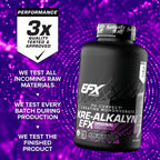 EFX Sports creatine for strength gains