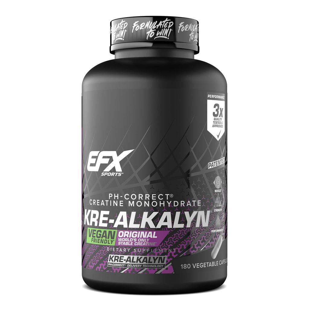EFX Sports creatine monohydrate capsules