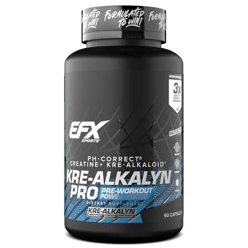 EFX Sports creatine monohydrate capsules
