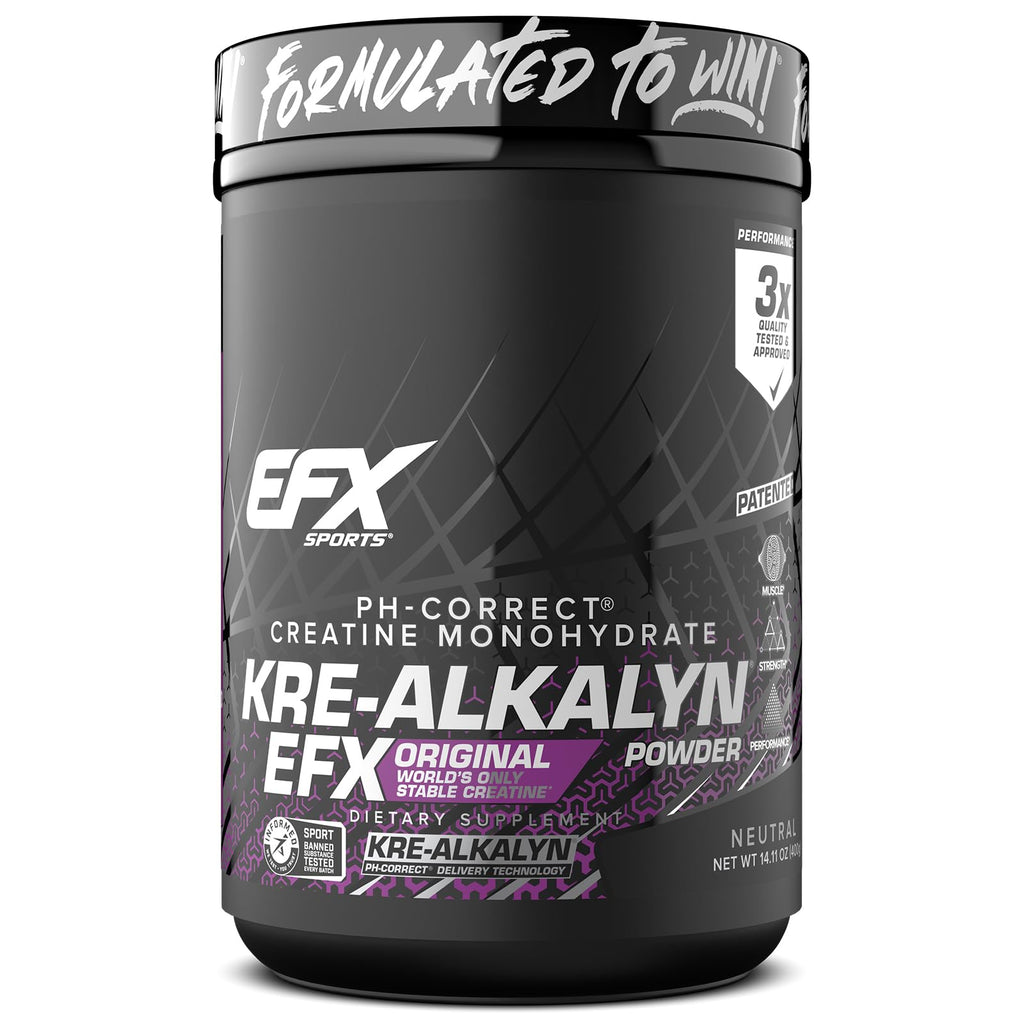 EFX Sports creatine monohydrate powder