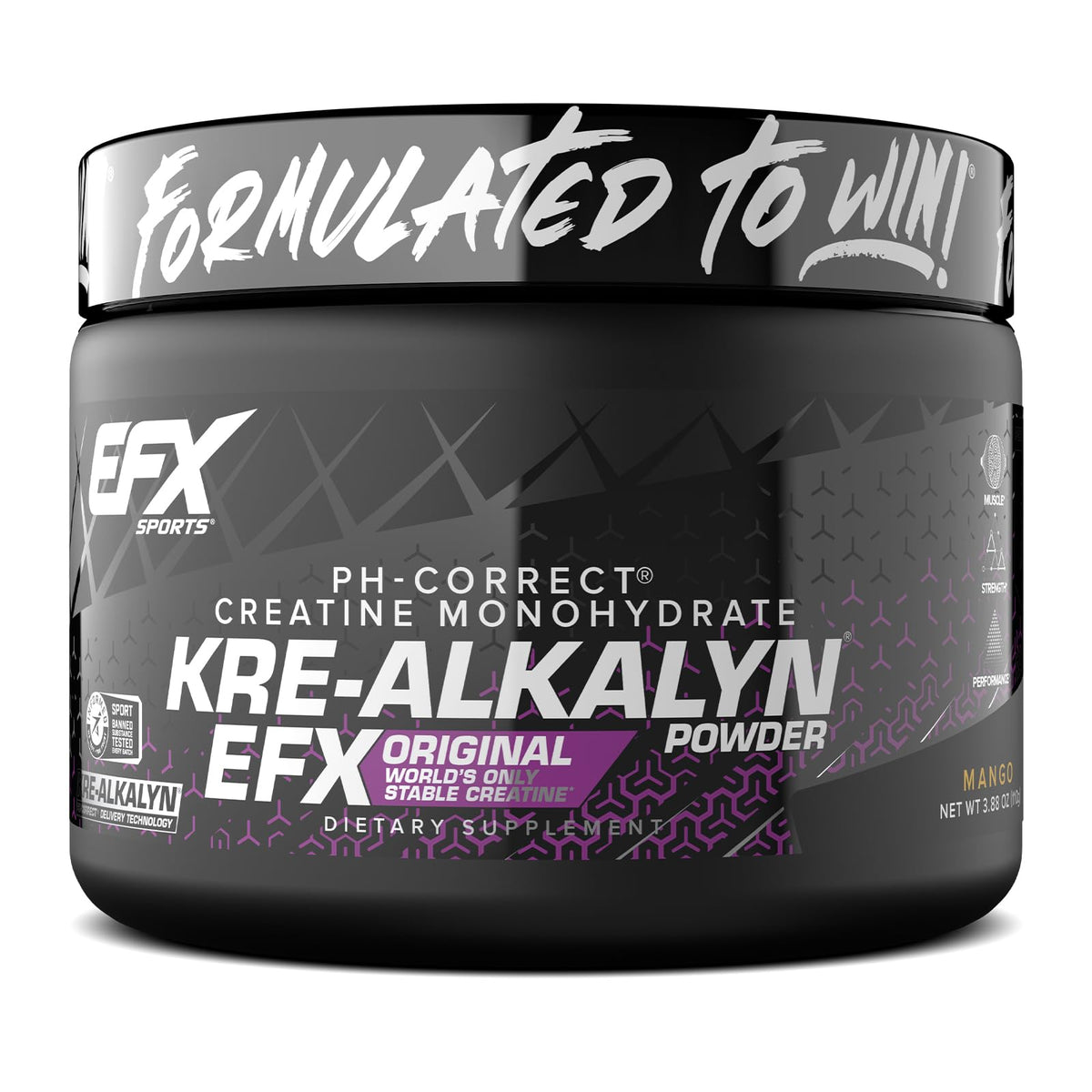 EFX Sports creatine monohydrate powder