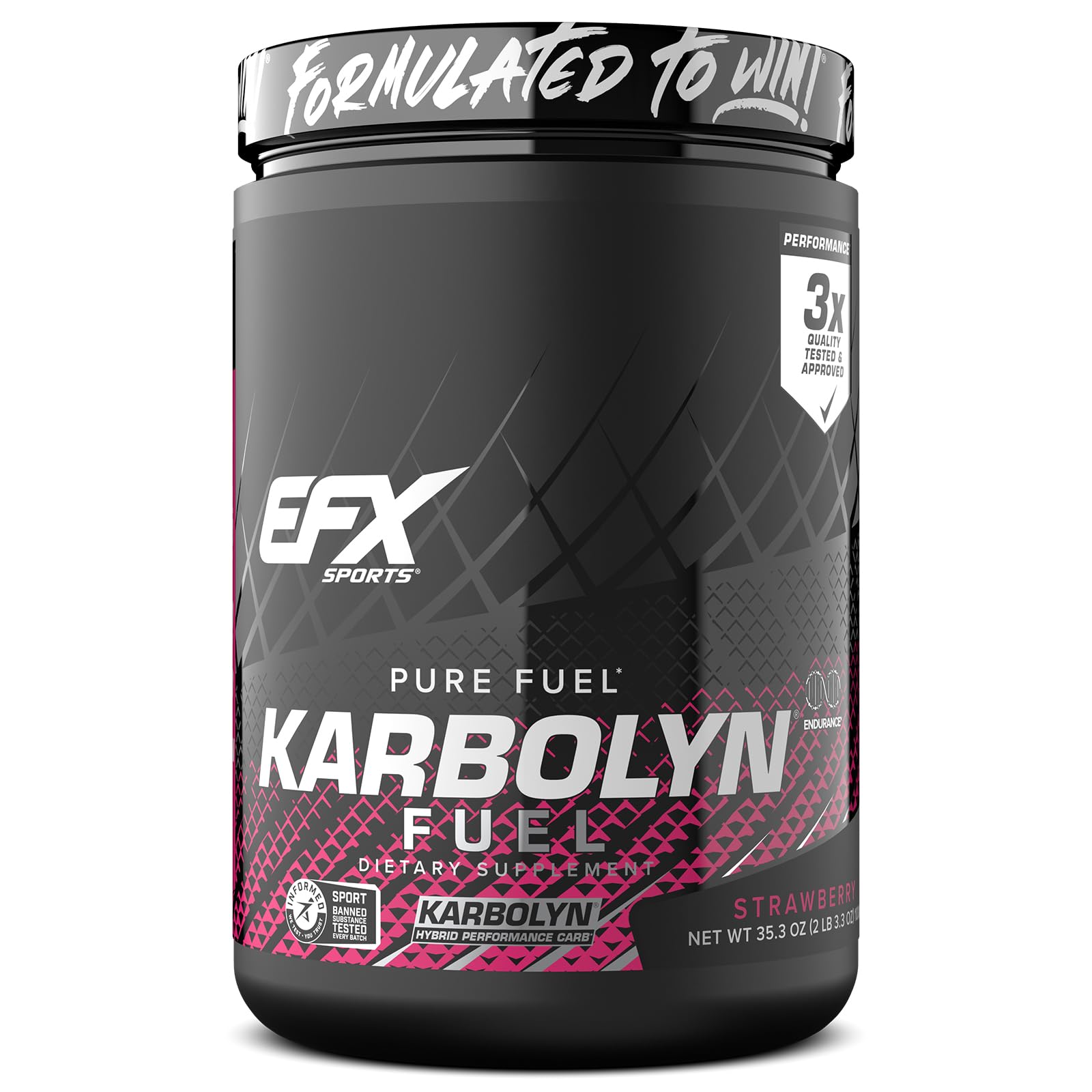EFX Sports Karbolyn Fuel carbohydrate powder