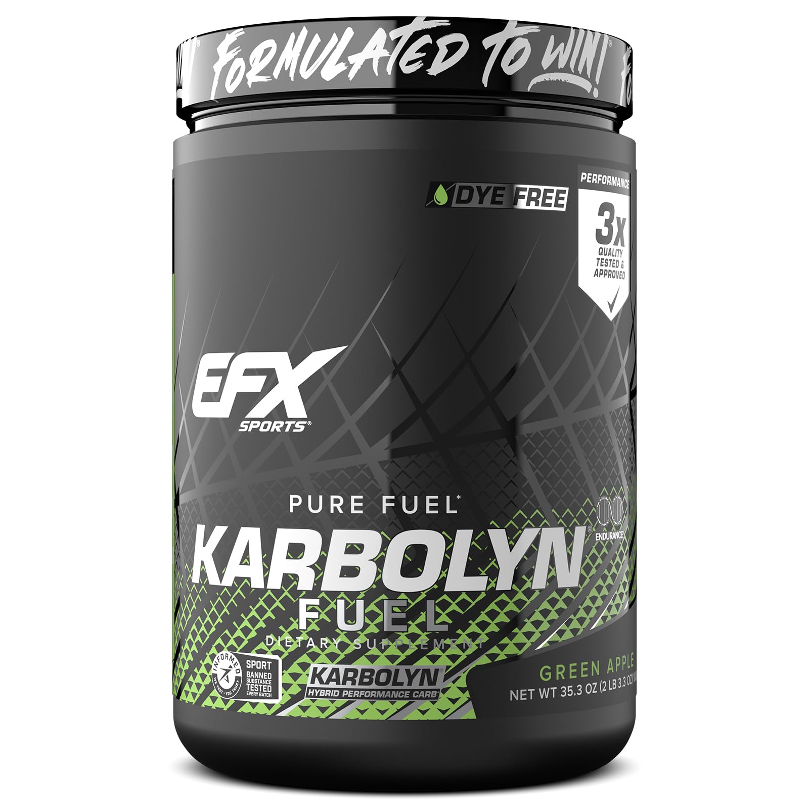 EFX Sports Karbolyn Fuel powder