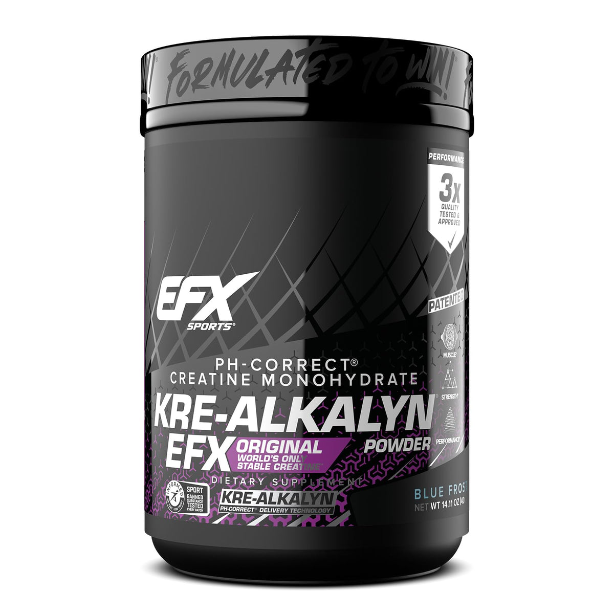 EFX Sports Kre-Alkalyn creatine powder