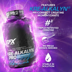 EFX Sports Kre-Alkalyn for energy boost