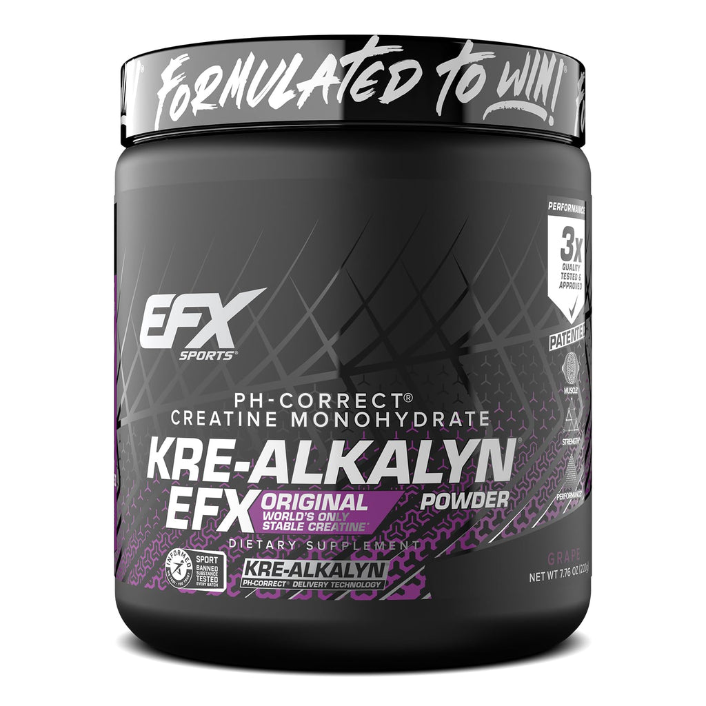 EFX Sports Kre-Alkalyn powder for athletes