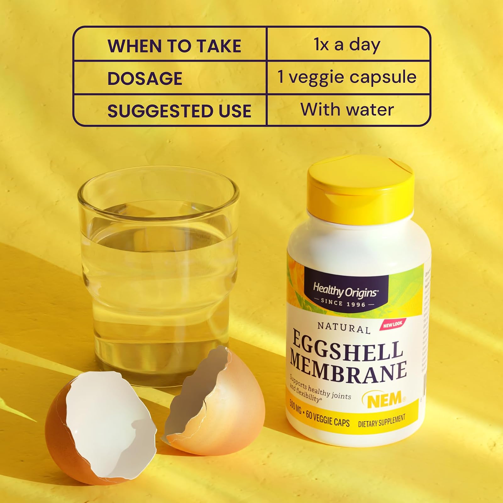 Eggshell membrane for flexible joints