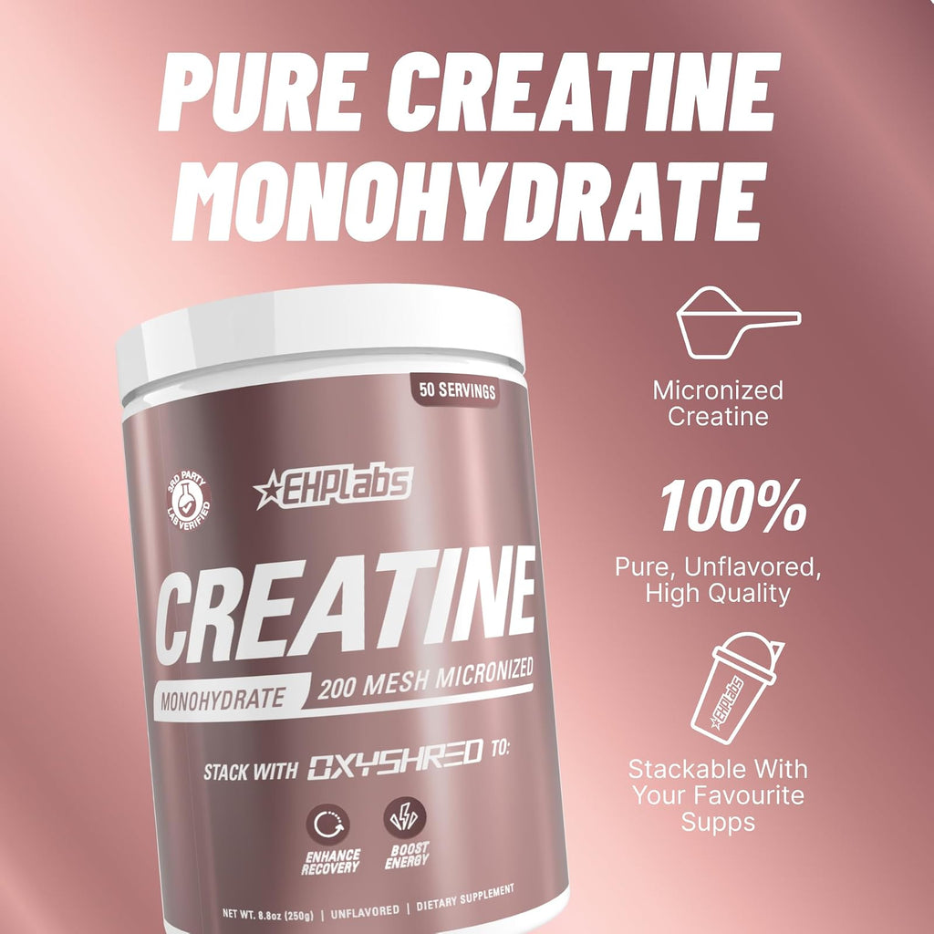 EHP Labs creatine for muscle recovery