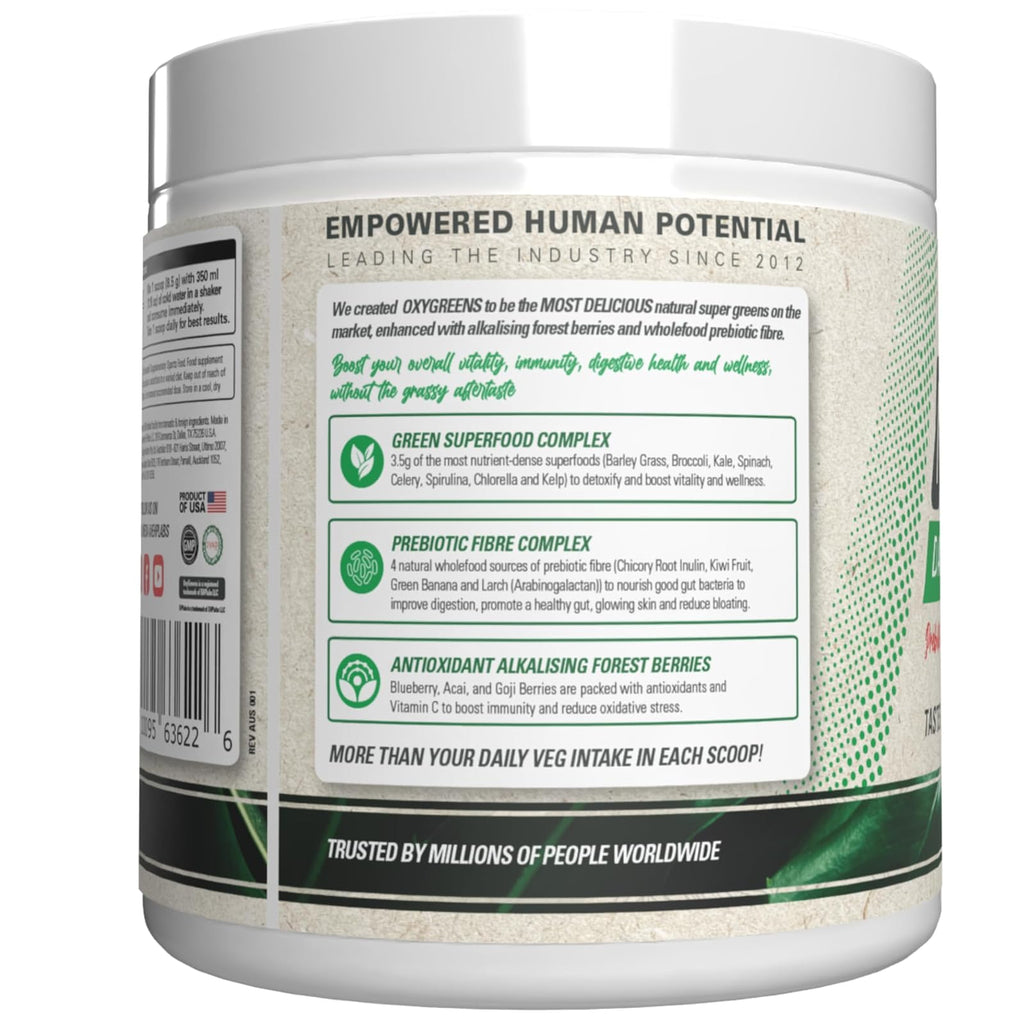 EHP Labs OxyGreens for smoothie recipes