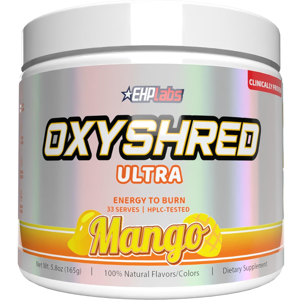 EHP Labs OxyShred mango flavour