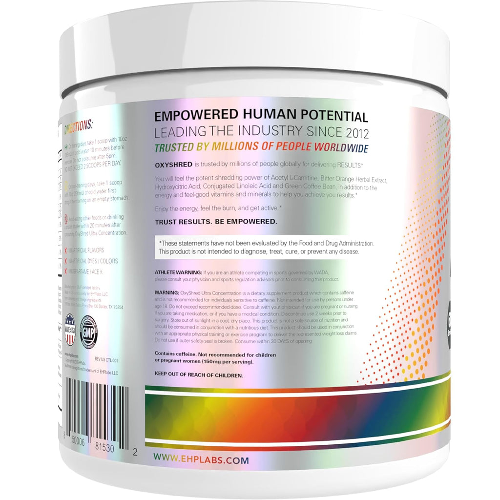 EHP Labs pre-workout for endurance