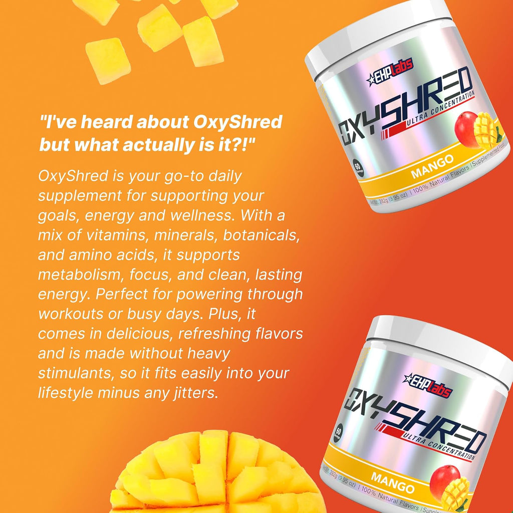 EHP Labs pre-workout for muscle endurance